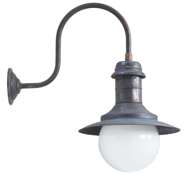 Nautical Style Outdoor Wall Light Ulm Copper Patina RO 1600 ...