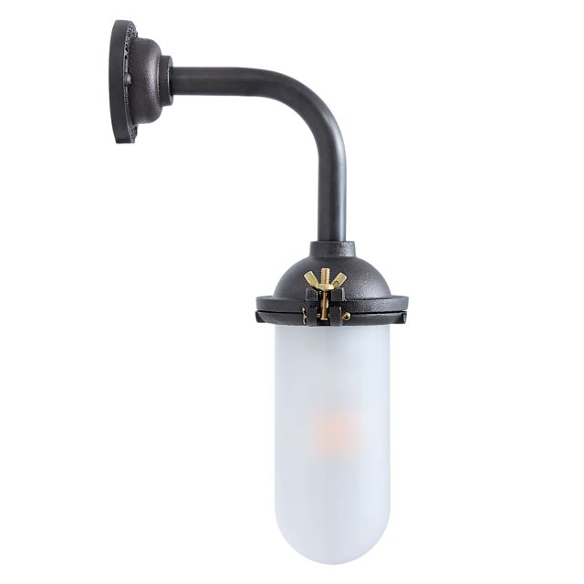 Small Country-Style Outdoor Wall Light Made of Patinated Bronze DP7684 ...